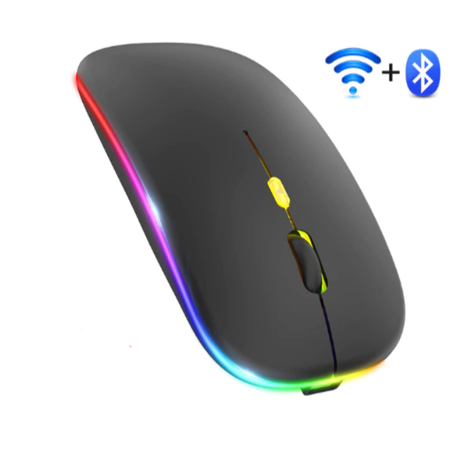 Mouse Wireless Bluetooth Sem Fio Para Notebook Lenovo IdeaPad 1i ...