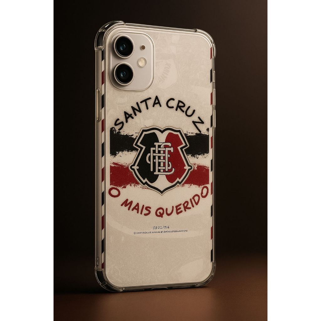 Capa capinha personalizada de Celular Santa Cruz, Android, iOS, iphone ...