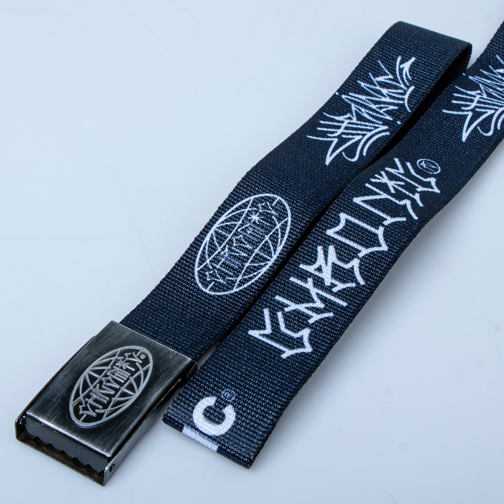 Cinto Chronic Preto Logo Letra Bomb Pixo Fivela Tag World Ajustável ...