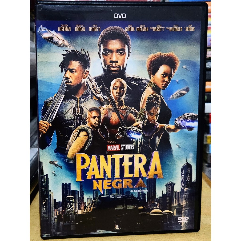 DVD Pantera Negra - Marvel (Original Seminovo) | Shopee Brasil