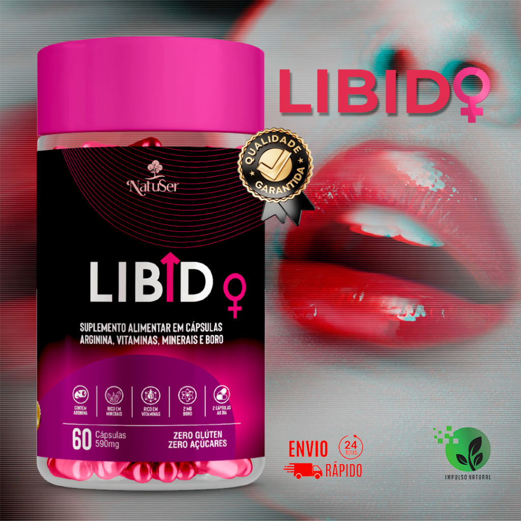LIBID 60 Cápsulas – Magnésio, Cromo, Zinco, Arginina e Boro ...