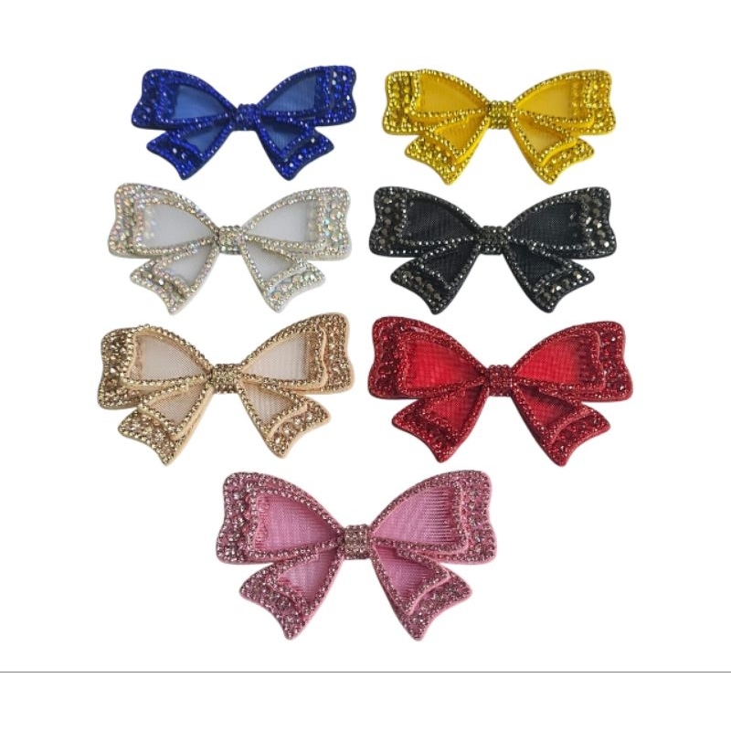 Aplique de Laços para Artesanato (Par) | Shopee Brasil