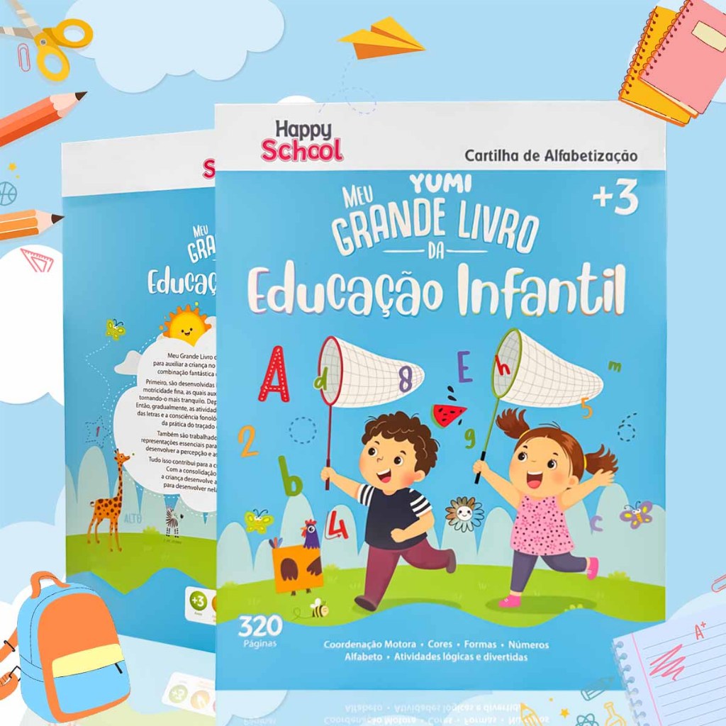 Cartilha de Alfabetização 3+ | Livro Infantil com Atividades Educativas ...