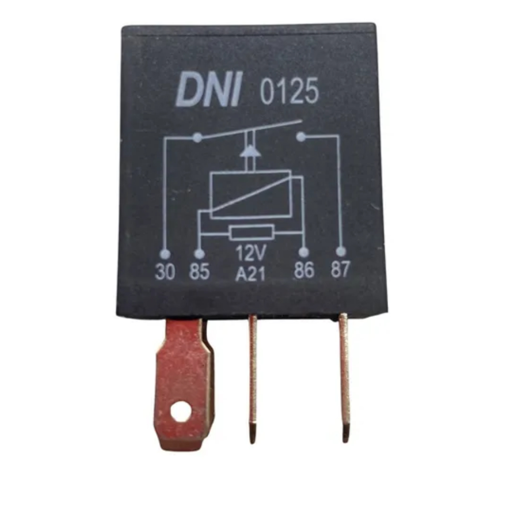 Rele Auxiliar Mini Vw Gm Fiat 30A 12V 4T - DNI0125 | Shopee Brasil
