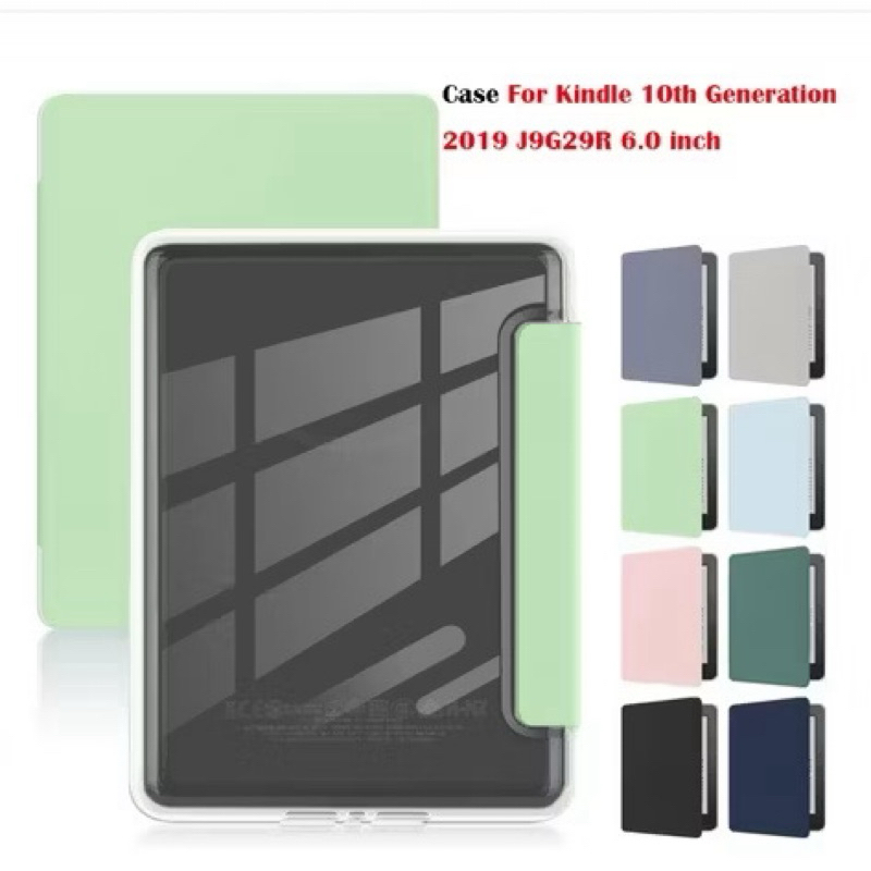 W.BILL Capa de acrílico Kindle para Kindle 658 10 Geração J9G29R 2019 6 ...