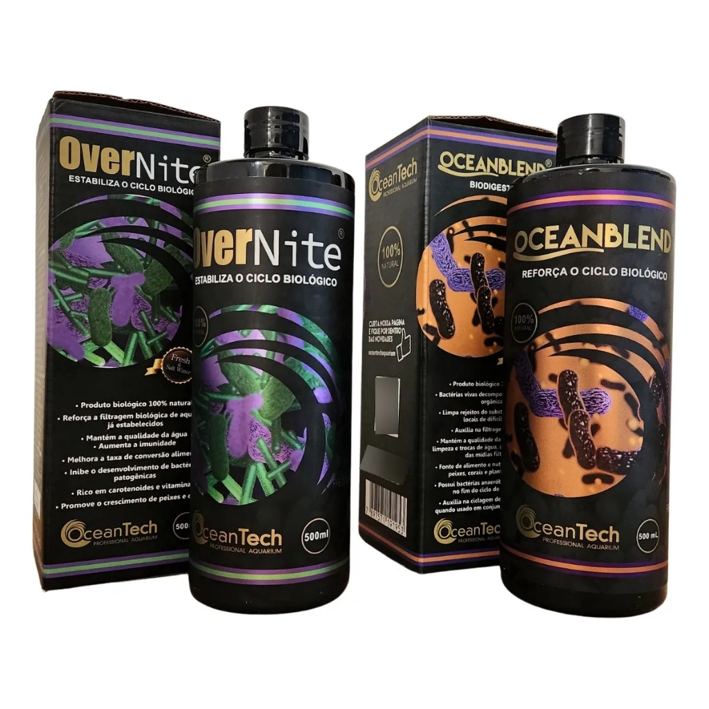 Kit Oceantech - Ocean Blend 500ml + Over Nite 500ml | Shopee Brasil