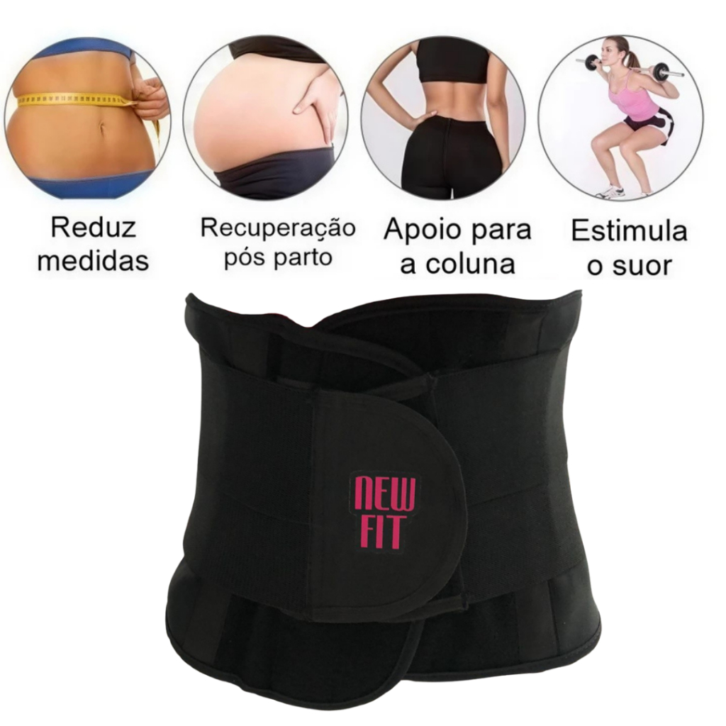 Cinta Modeladora Postural com Infravermelho – imã feriti sinta ...