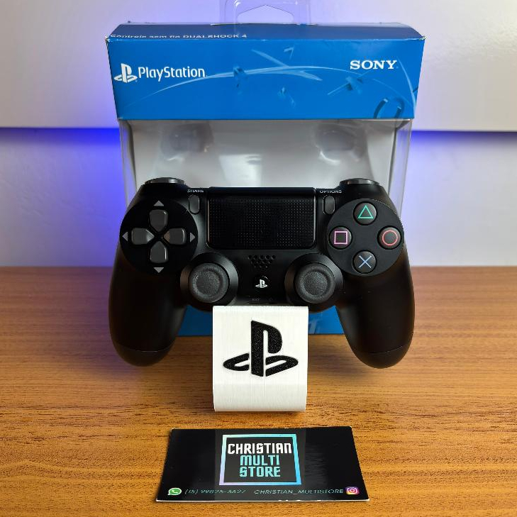 Controle Manete Original PS4 Play 4 Playstation Seminovo com Caixa Fat ...