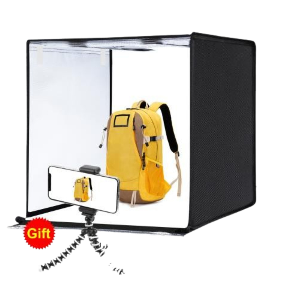 mini studio fotografico 40x40 box portatil dobravel photografico luz ...