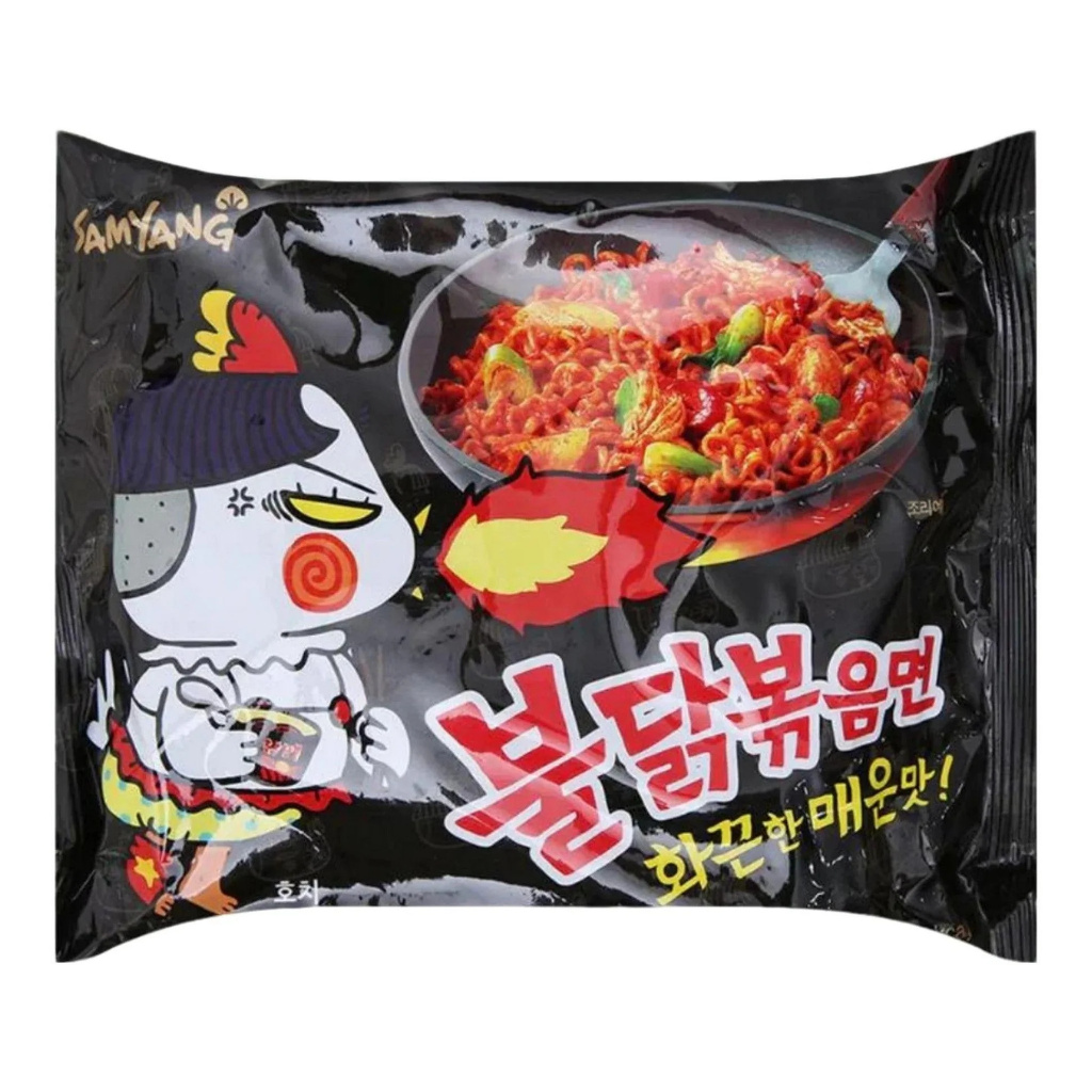 Macarrão Instântaneo Miojo Coreano Hot Chicken(Frango Apimentado) Ramen ...