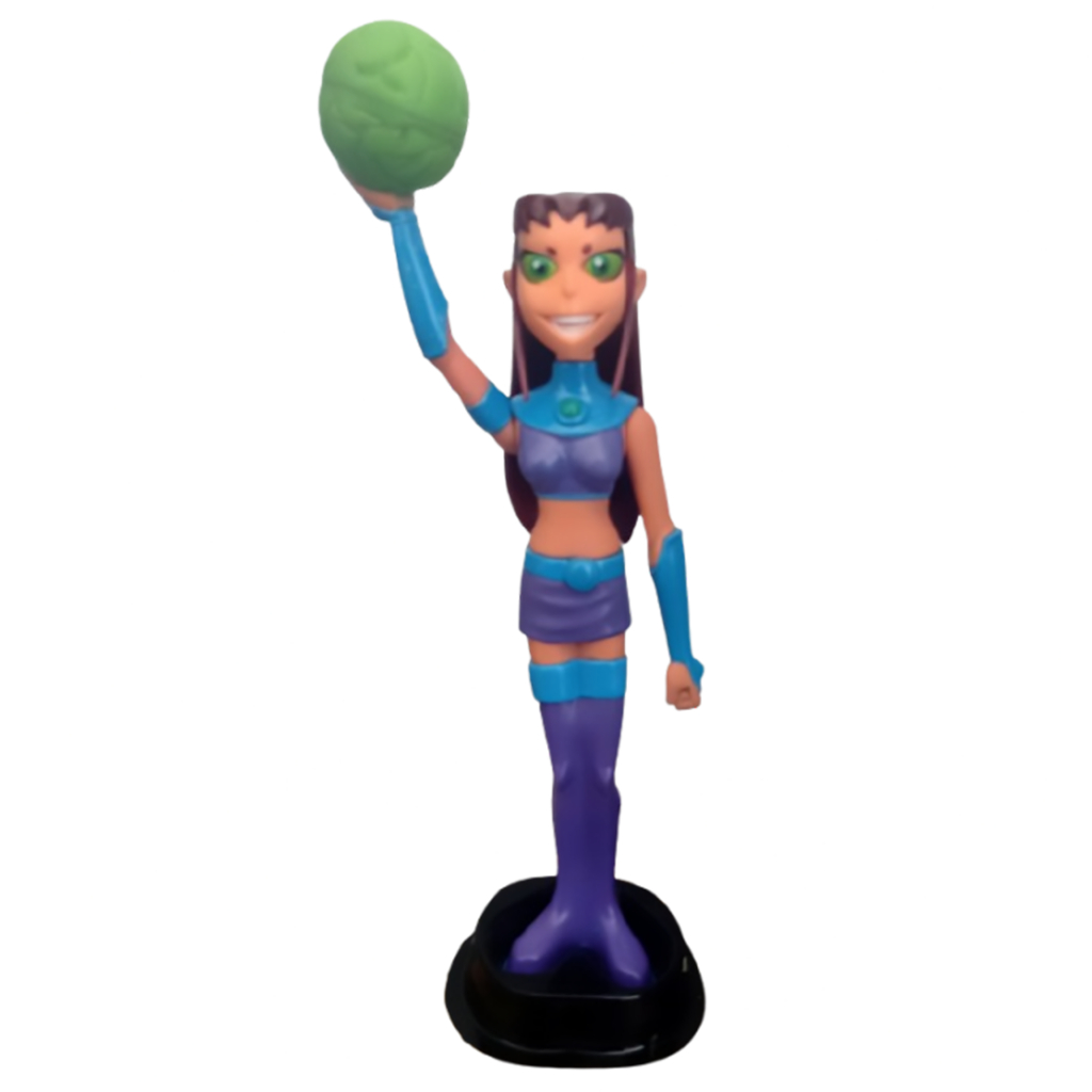 Rara Action Figure Pvc Starfire Estelar 25,4 cm - Teen Titans Novos ...