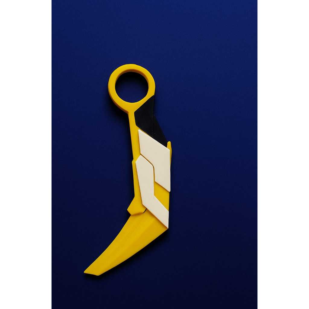 Karambit Sublime Valorant, ideal para cosplays e decoração - Valorant ...