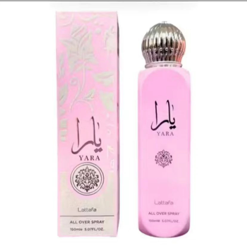 All Over Spray Yara Lattafa Body Splash Corpo e Cabelo | Shopee Brasil