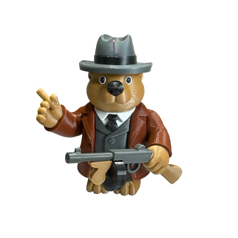 Bobrito Bandito – Boneco Articulado Italian Brainrot 3D | Shopee Brasil
