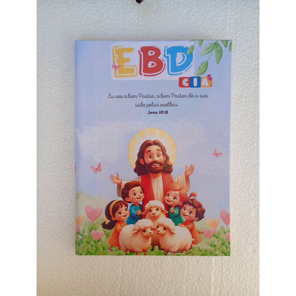 Caderno Brochura Infantil EBD - O Bom Pastor | Shopee Brasil