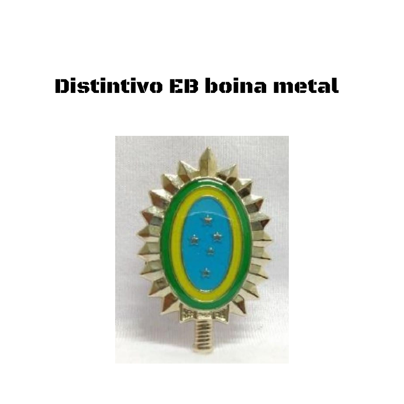 Metal símbolo de Boina | Shopee Brasil