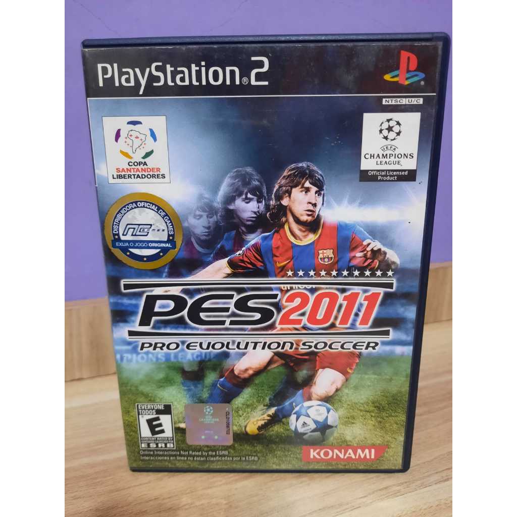 PES 2011 Pro Evolution Soccer PS2 Playstation 2 Completo Original ...