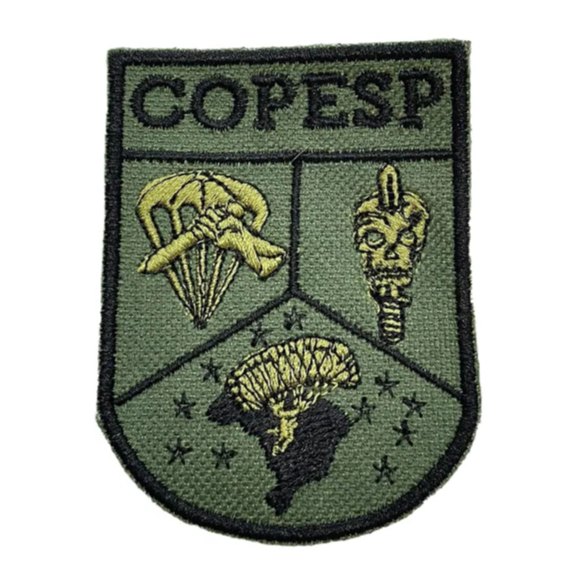 Patch Bordado Brevê Exército Militar Brasil COPESP | Shopee Brasil