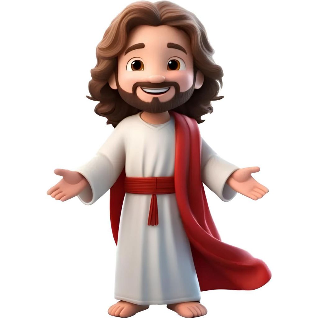 Display de Chão Mdf Decoração - Tema - Jesus Desenho - Novo (1 Peça ...