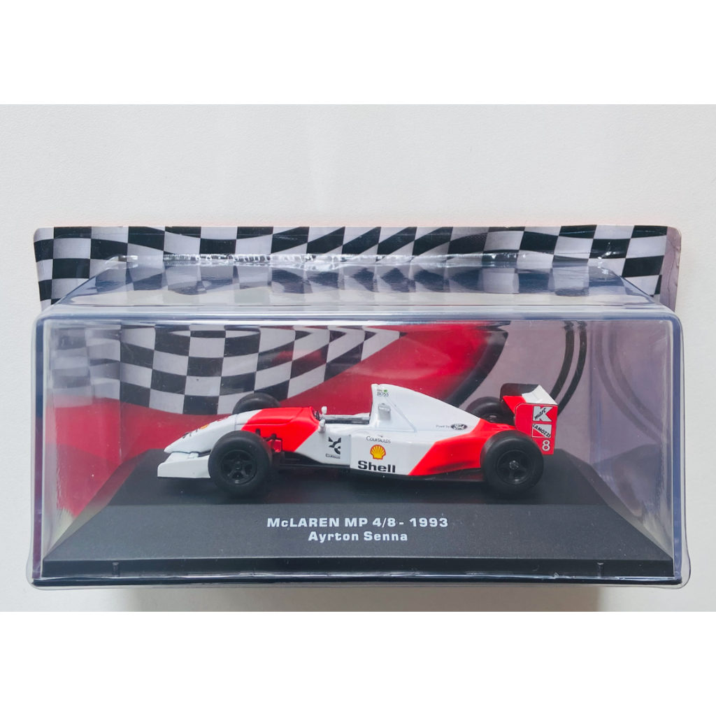 Miniatura Mclaren MP4/8 (1993) - Ayrton Senna - Luppa - F1 - Fórmula 1 ...