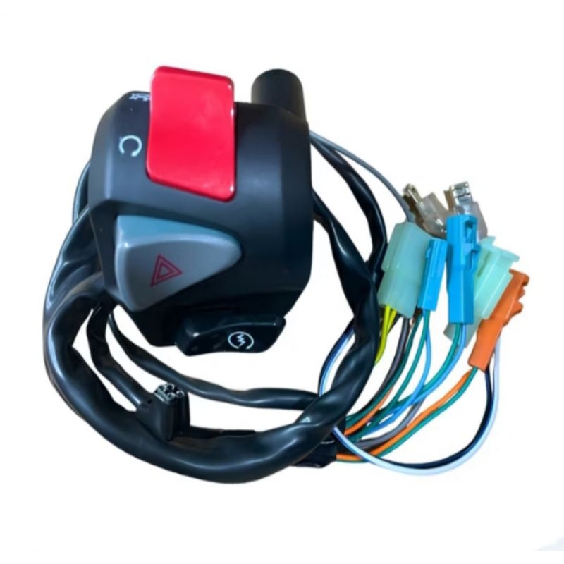 Punho Partida Pisca Alerta Cb500 Fan 150 Titan e Fan 160 Start 160 Com ...