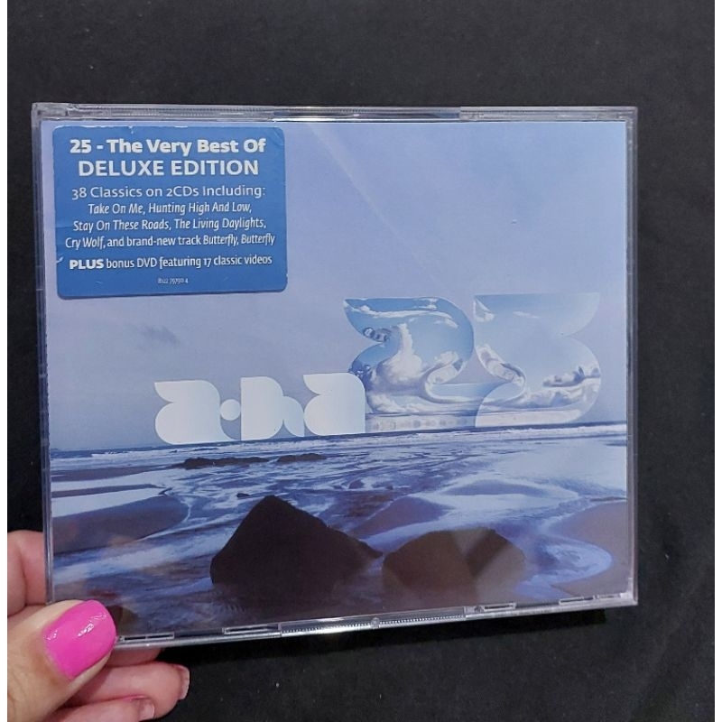 BOX AHA 25 A-HA 2 CDS E 1 DVD THE VERY BEST OF DELUXE EDITION | Shopee ...