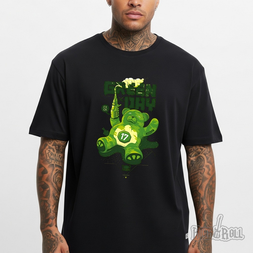 Camisa Camiseta Unissex Green Day Pelúcia | Shopee Brasil