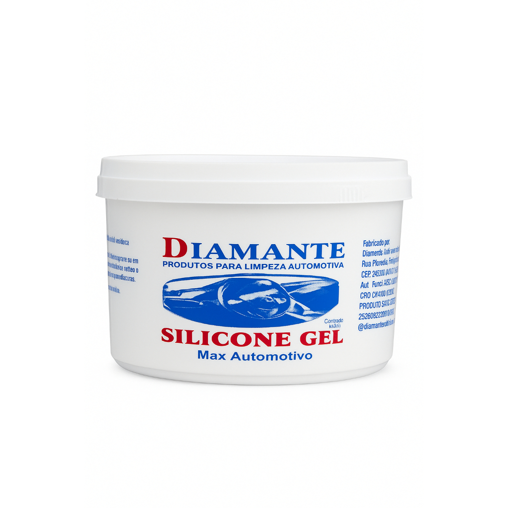 Silicone em Gel para Carro 600g – Brilho Duradouro, Hidrata e Restaura ...
