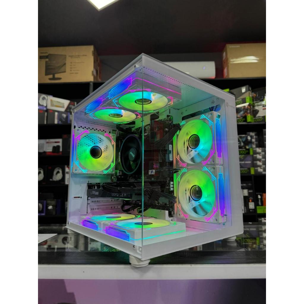PC Gamer Rizen 7 5700X, B550M, DDR4 16GB, NVME 1TB, NVidia RTX 5060 8GB ...