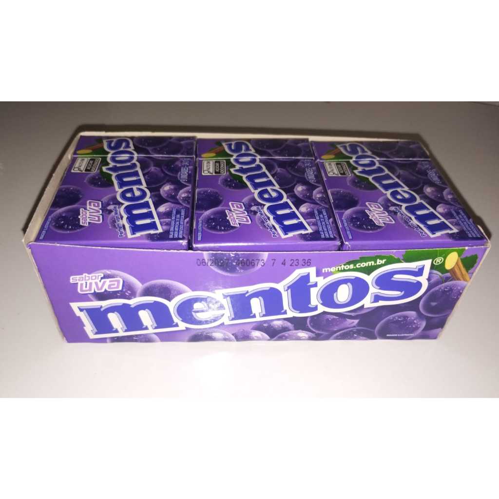 Mentos Caixa Caixa Fechada 289,2 g Diversos Sabores | Shopee Brasil
