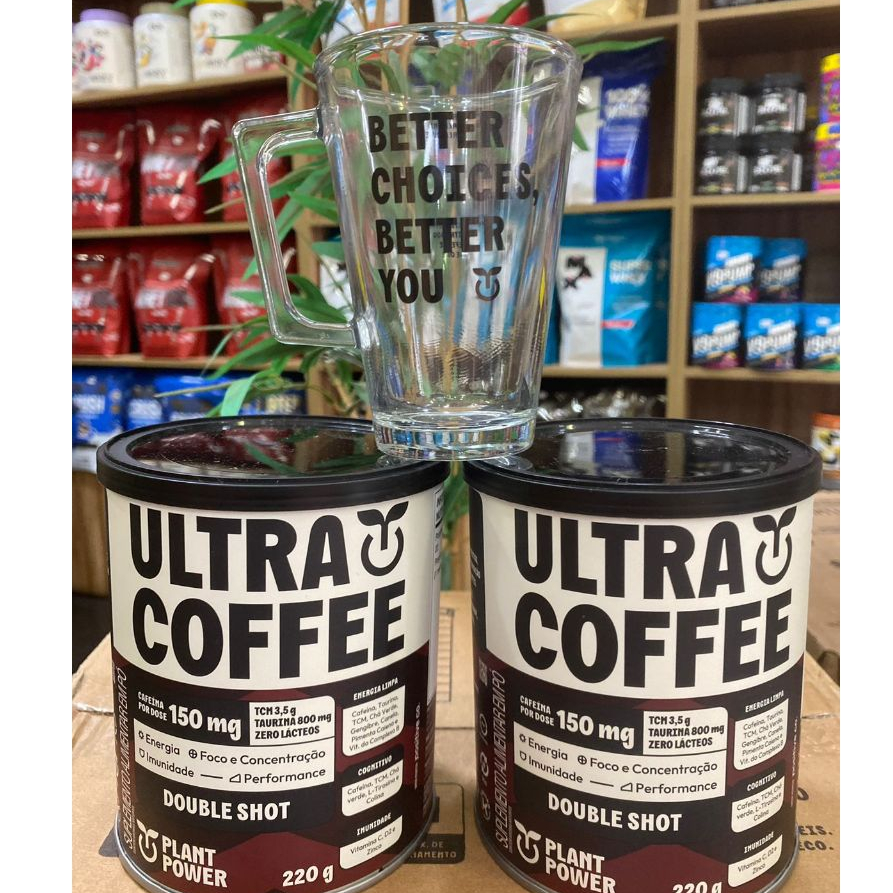 Combo 2x Ultracoffee Double Shot + Xícara | Shopee Brasil