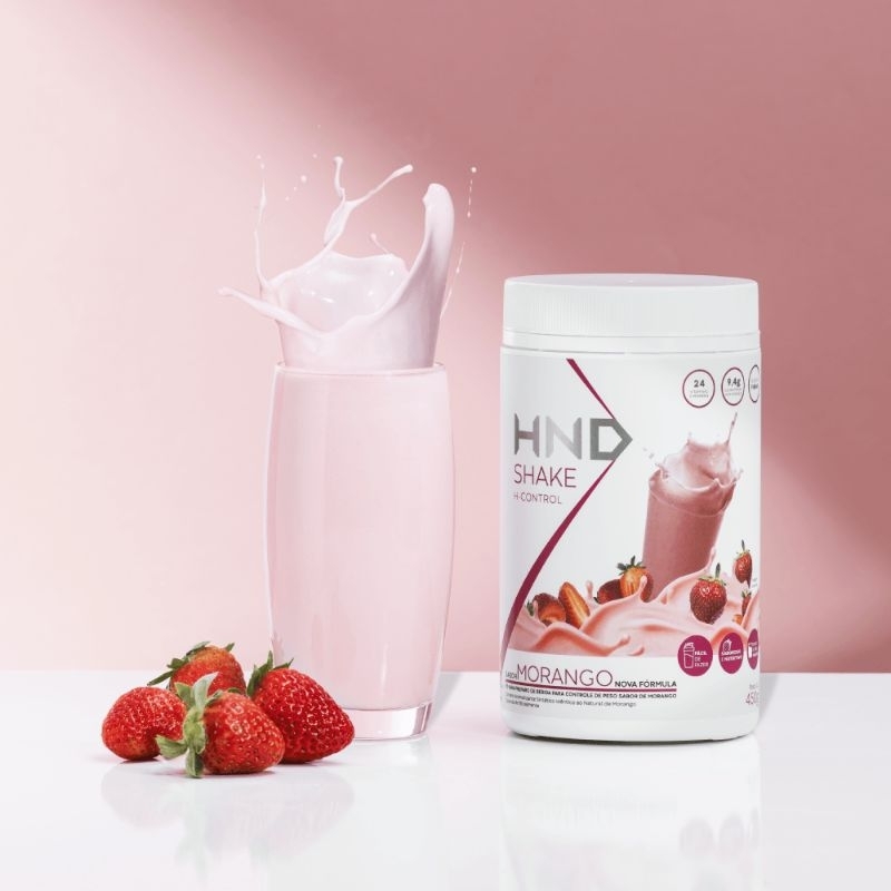 Shake H-Control Sabor Morango HND 450g | Shopee Brasil
