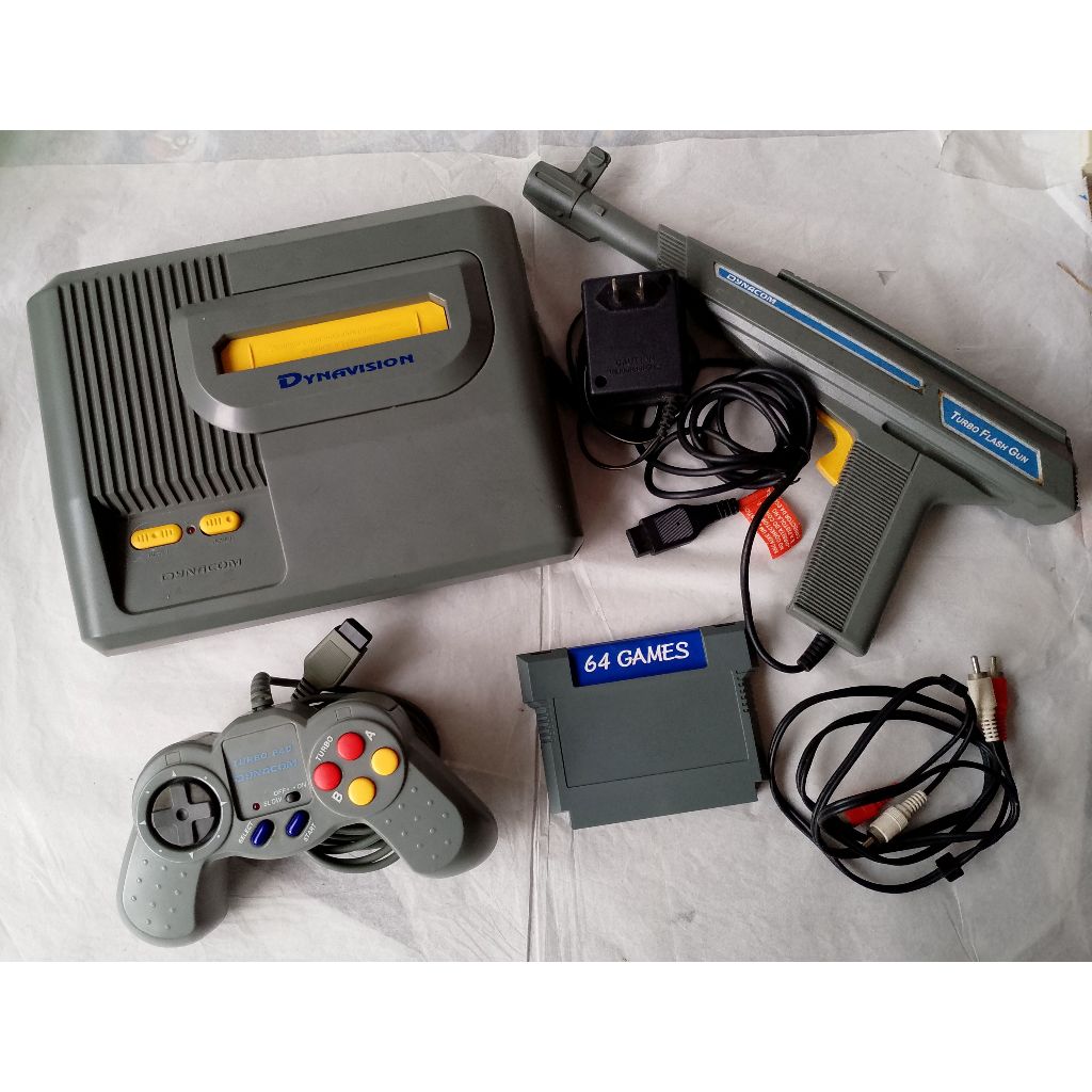 Console Dynavision - Funcionando - Usado | Shopee Brasil