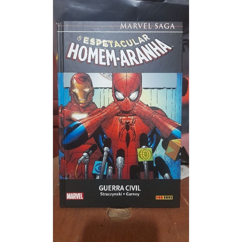 Marvel Saga - O Espetacular Homem-Aranha: Guerra Civil | Shopee Brasil