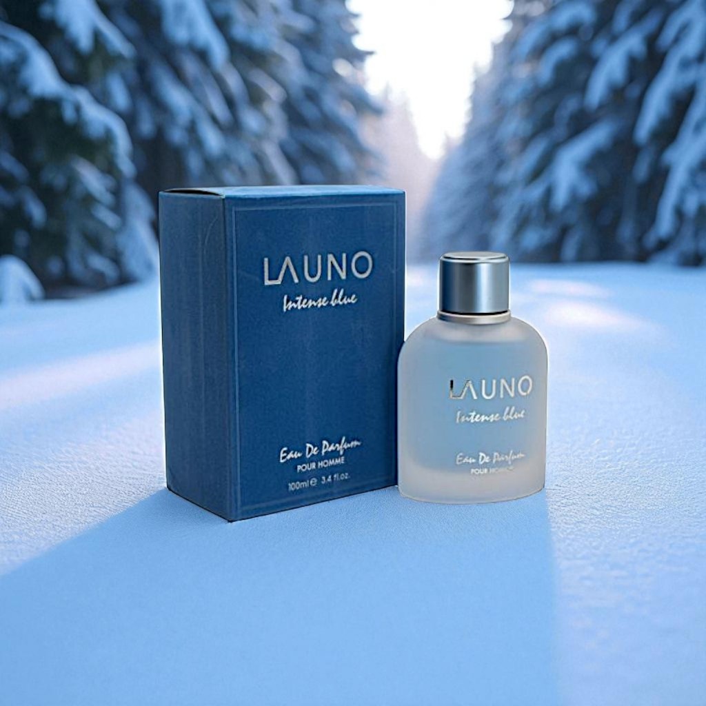 Perfume Launo Intense Blue Eau de Parfum 100ml – Masculino, Fresco e ...