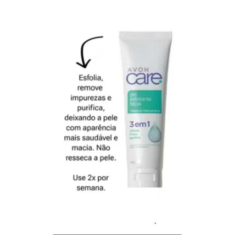 Gel Esfoliante Facial Avon | Shopee Brasil