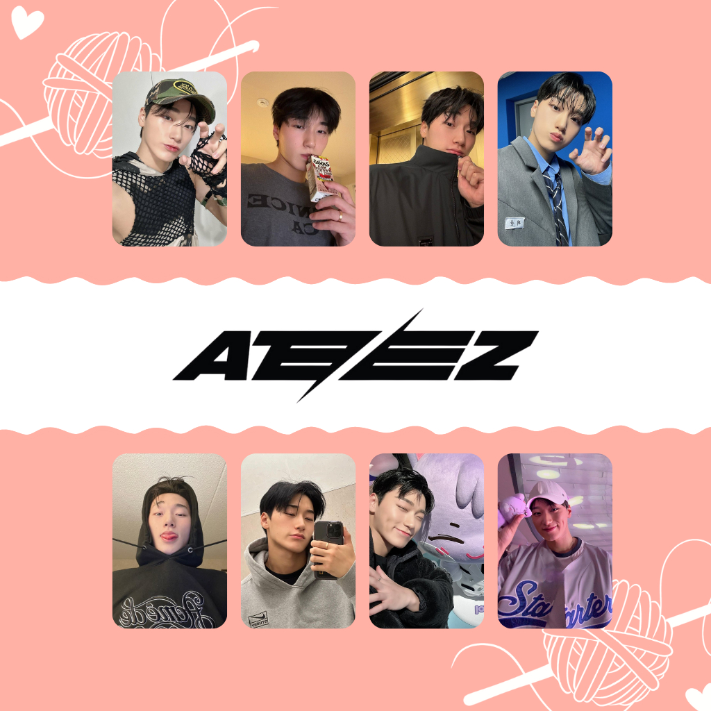 Kit photocards Ateez selca fanmade | Shopee Brasil