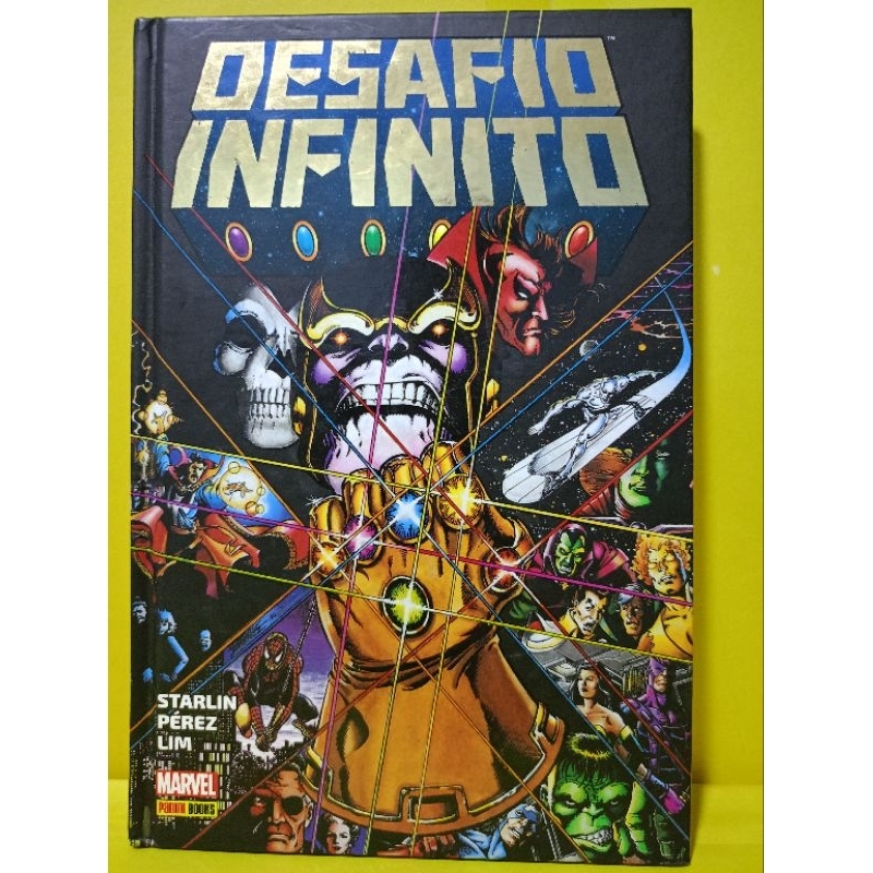 DESAFIO O FINITO - A BUSCA DE THANOS, PLANOS E SONHOS - VOL1 - POR JIM ...