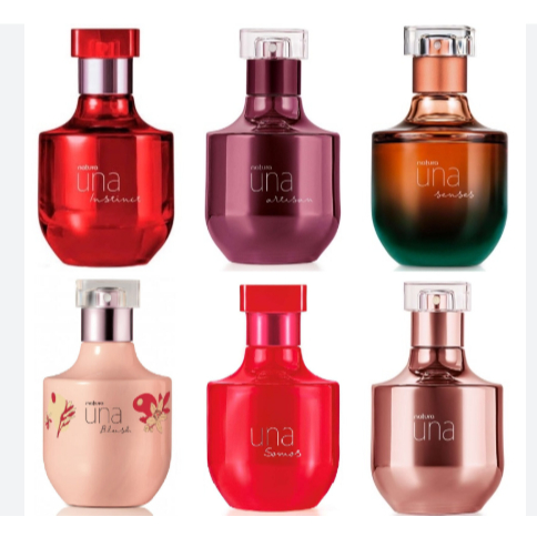 Deo Parfum Una Brilho, Una Artisan, Una Somos, Una Instinct, Una Senses, Una Blush, Natura Una ...