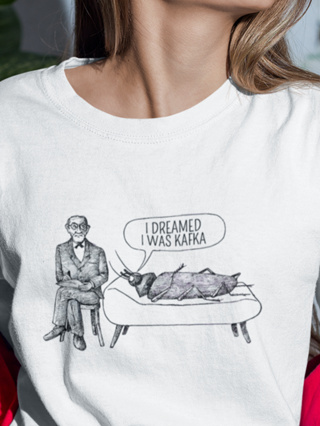 KAFKA CAMISETA UNISSEX 100% ALGODÃO premium ENVIO imediato | La kolibro ...