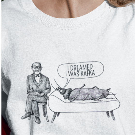 KAFKA CAMISETA UNISSEX 100% ALGODÃO premium ENVIO imediato | La kolibro ...