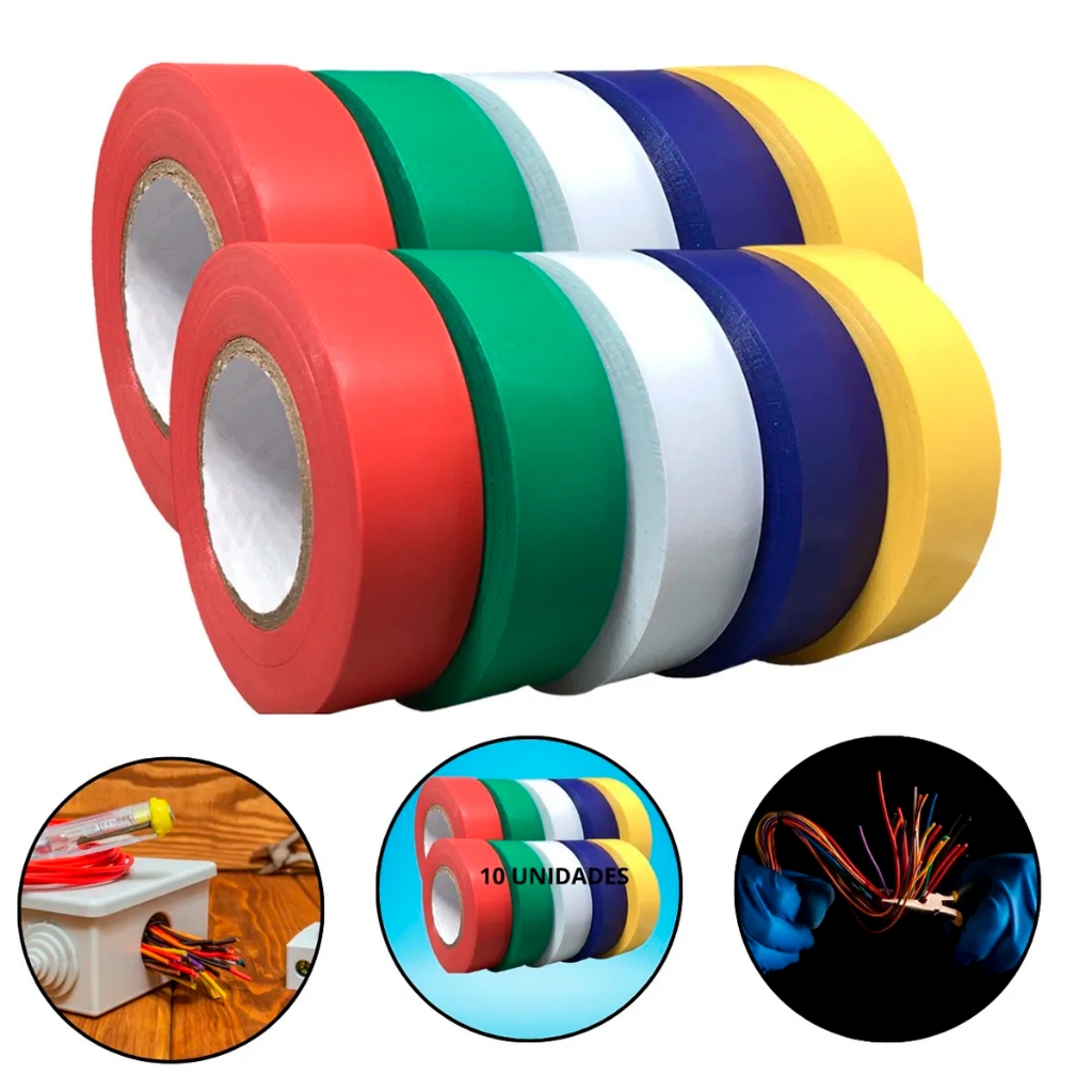 Fita Isolante Colorida em Oferta | Shopee 2026