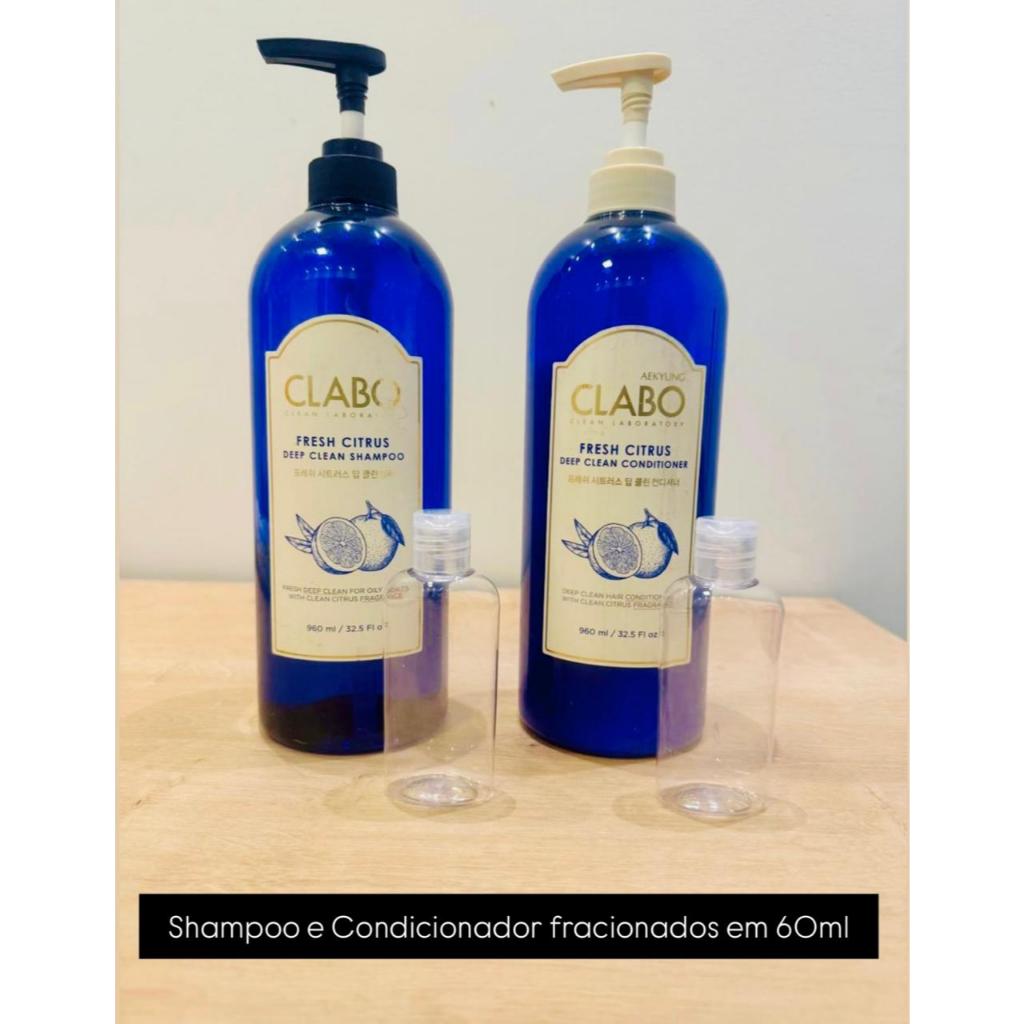 CLABO FRESH CITRUS SHAMPOO E CONDICIONADOR 60ml | Shopee Brasil