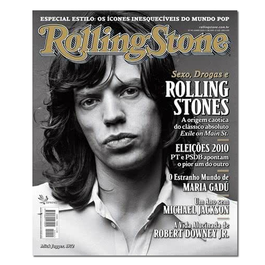Revista Rolling Stone Ed. 45 Rolling Stones Exile On Main St | Shopee Brasil