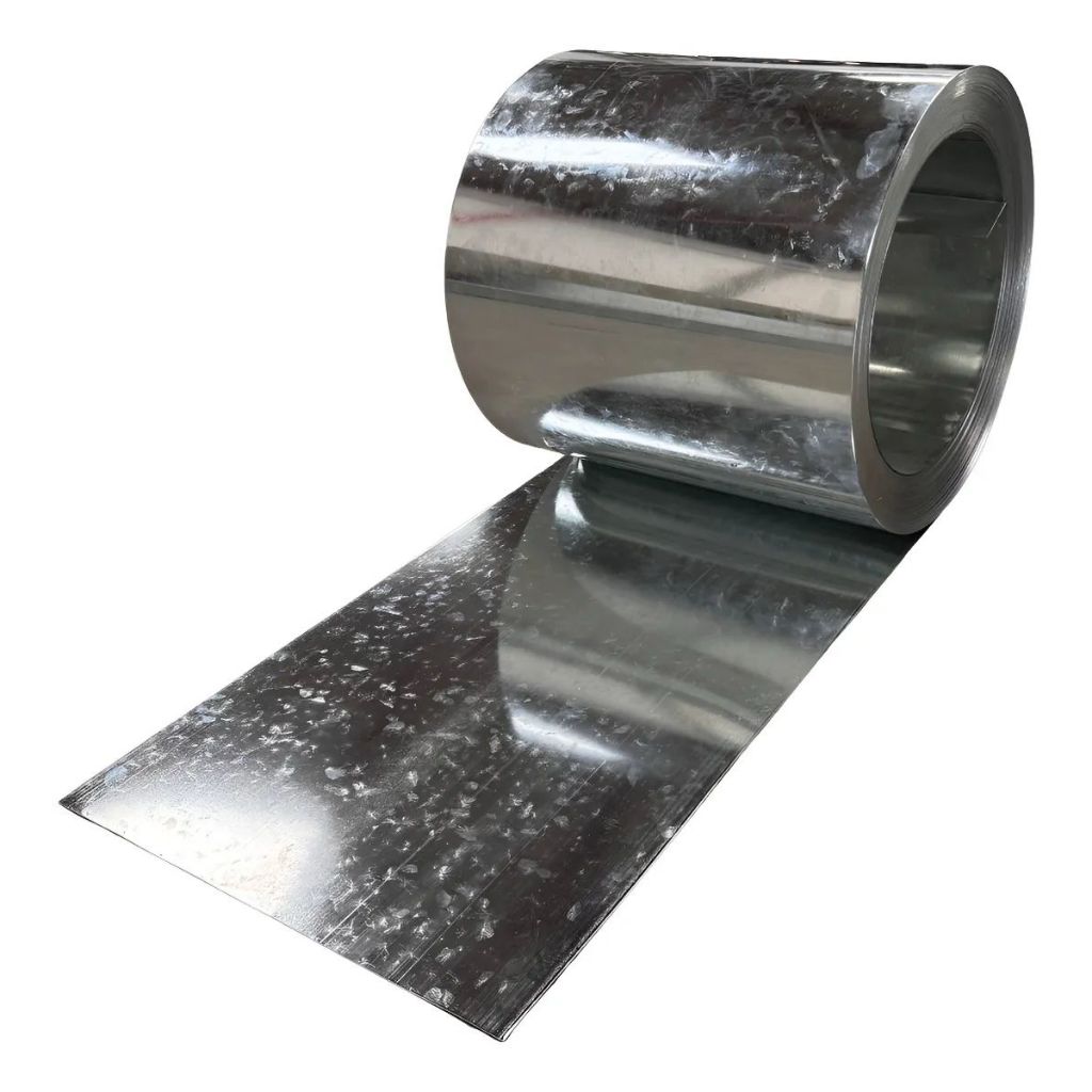 Chapa Aço Zincada Galvanizada Largura 40cm Artesanato Calha Rufo ...