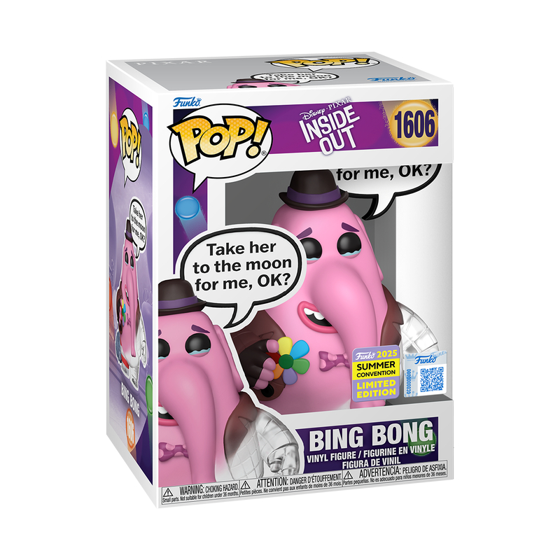 Funko Pop Bing Bong 1606 SDCC Exclusivo Inside Out | Shopee Brasil