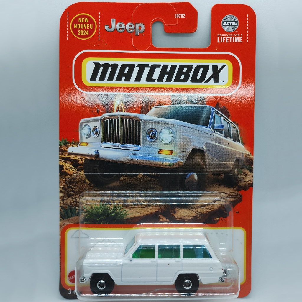 Matchbox 1964 Jeep Wagoneer Branco 2024 38/100 Miniatura Branco ...