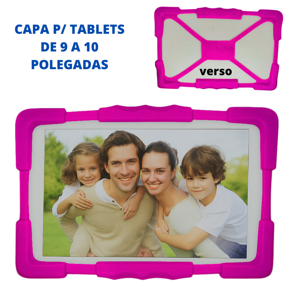 Capa Capinha Universal Tablet 9 a 10 Polegadas Case Protetora Anti ...