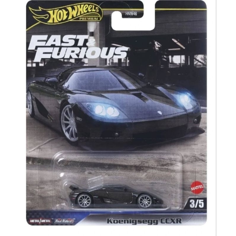 Hot Wheels Fast & Furious - Koenigsegg CCXR - HW Premium Velozes e ...
