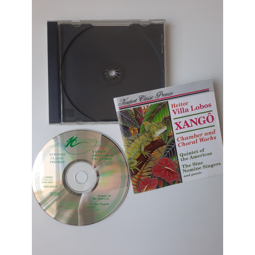 Cd Villa-Lobos Xangô Chamber And Choral Works 1991 Raro | Shopee Brasil